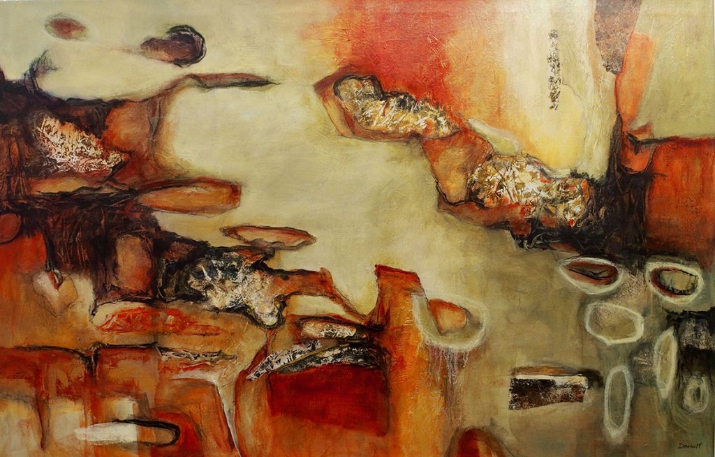 L'artiste peintre Francine Denault en exposition à Arts Sutton - Le Guide