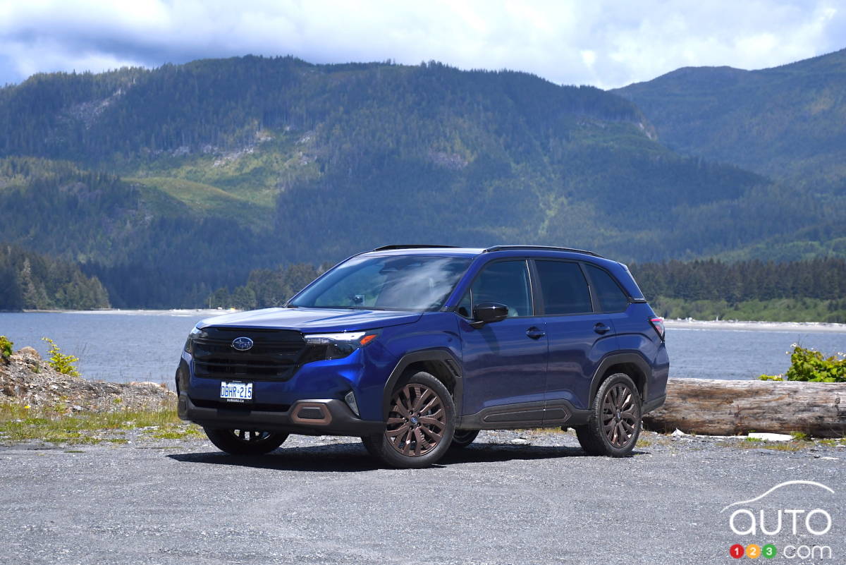 Subaru Forester 2025, premier essai : petit train va loin - Le Guide